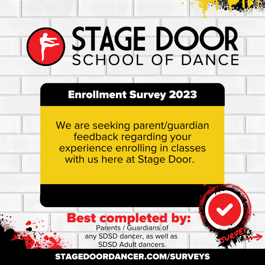SDSD Surveys | Stage Door School of Dance
